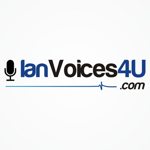 Clean, crisp logo needed for new voice over business. | Logo design contest