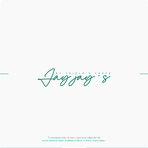 Designs | Jay jay’s high end luxury restaurant signature logo style ...