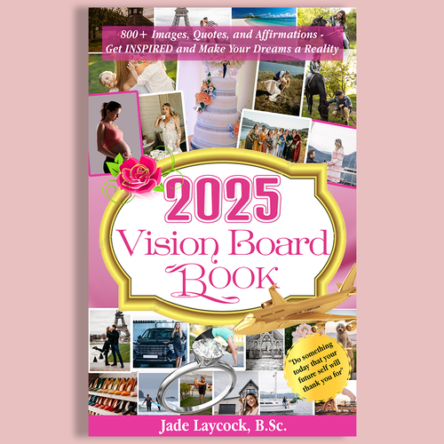 Designs | Vision Board Book - Clip Art Images and quotes inside | Book ...