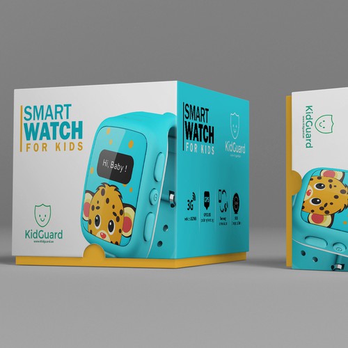 Creativity needed here. packaging for GPS watch for Kids | Product ...