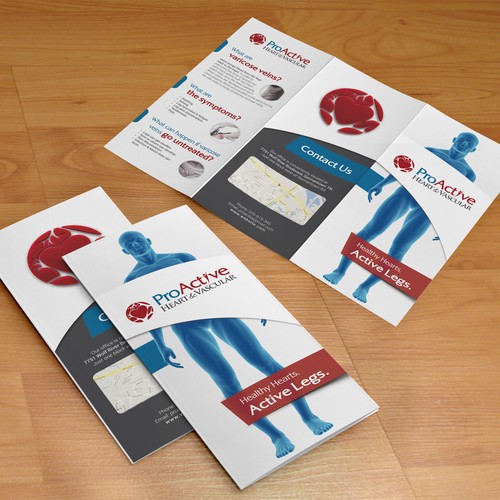 Designs | Help ProActive Heart & Vascular, PLLC with a new brochure ...