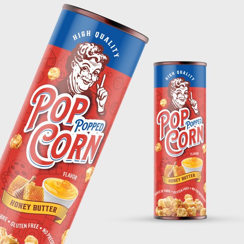 Designs | Premium Quality Popped Pop Corn Packaging | Product packaging ...
