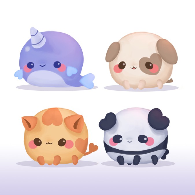 CREATE CUTE STUFFED ANIMAL DESIGNS FOR UP AND COMING PRODUCT ...