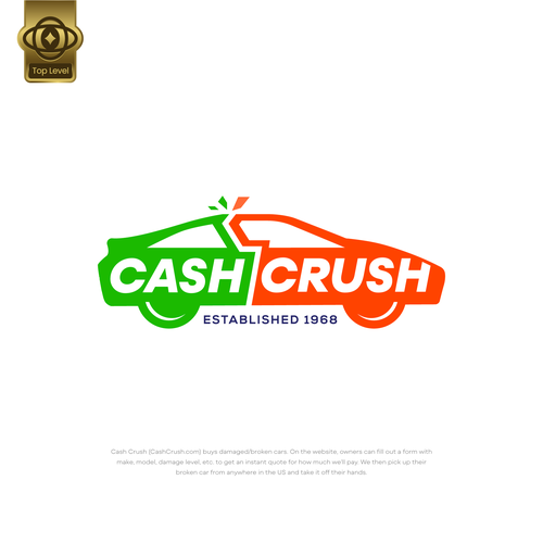 Designs | Trustworthy Logo for "Cash Crush" – we pay cash for broken ...