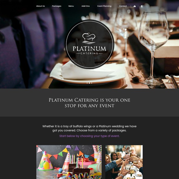 Party websites - 23+ Best Party Web Design Ideas 2023 | 99designs