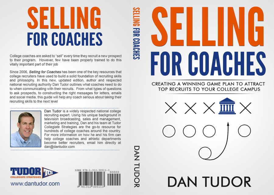 College recruiting sales book cover | Book cover contest