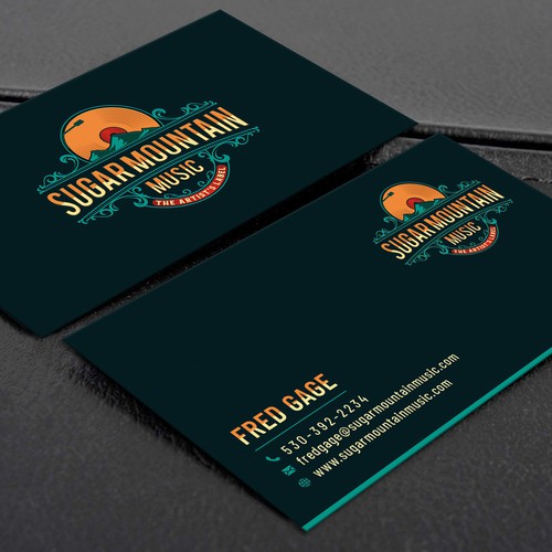 Designs | Design an amazing business card for a new Record Label ...