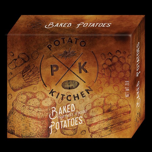 Packaging for Baked Potatoes | Product packaging contest