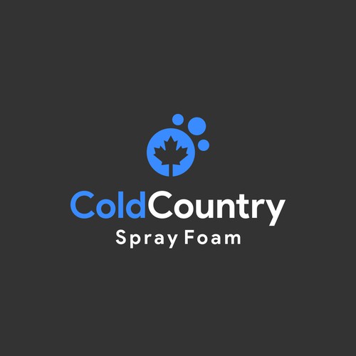 Create a "Canadian COLD WINTER" logo for a very established spray foam ...