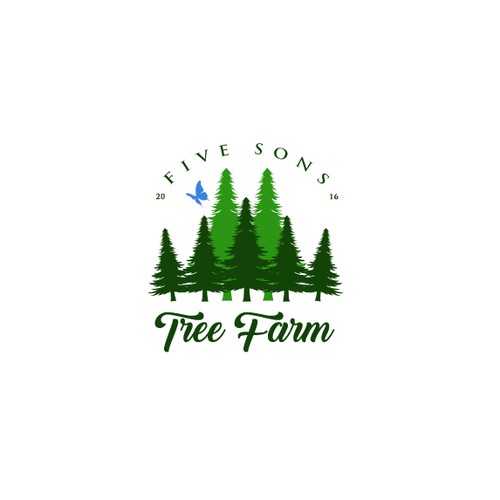 Creative design for a new Christmas Tree Farm | Logo design contest