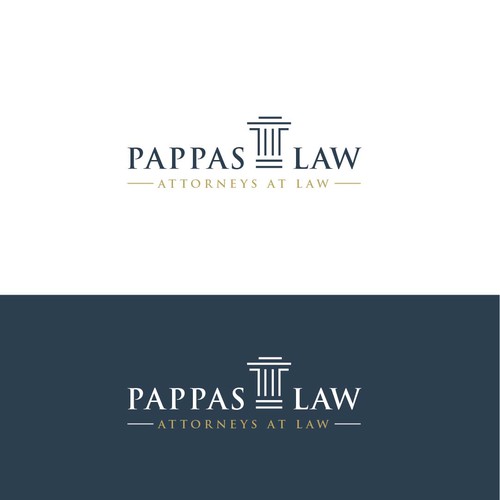Designs | A logo for a personal injury law firm with pillars/columns ...