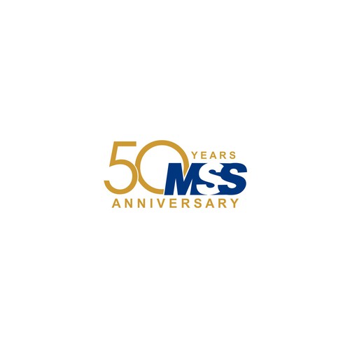 Designs | MSS 50 Year anniversary logo | Logo design contest