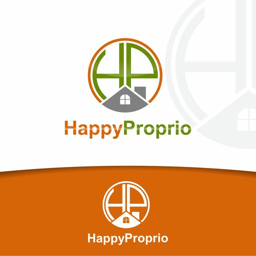 Designs | Creer le logo de Happy Proprio | Logo design contest