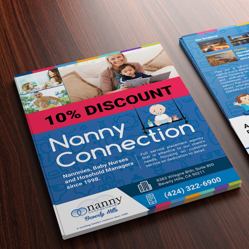Looking for a gorgeous design for a Nanny Agency flyer or postcard ...