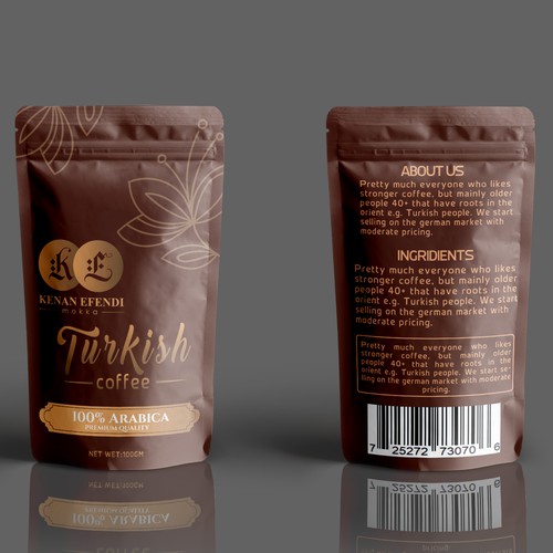 Designs | eye-catching retail packaging design for Turkish coffee ...
