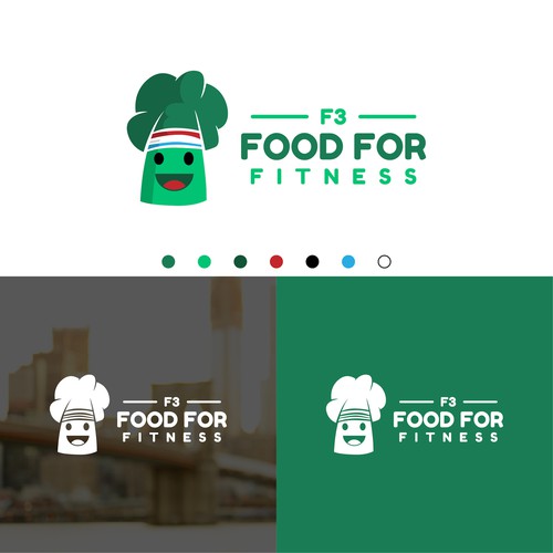 F3 Food Logo