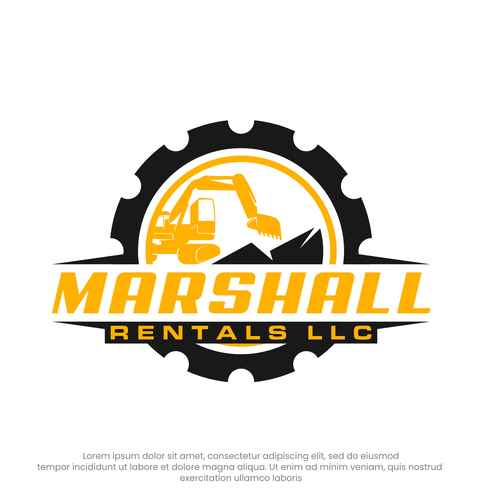 Designs | Eye Catching Construction Equipment Rental Business Logo ...