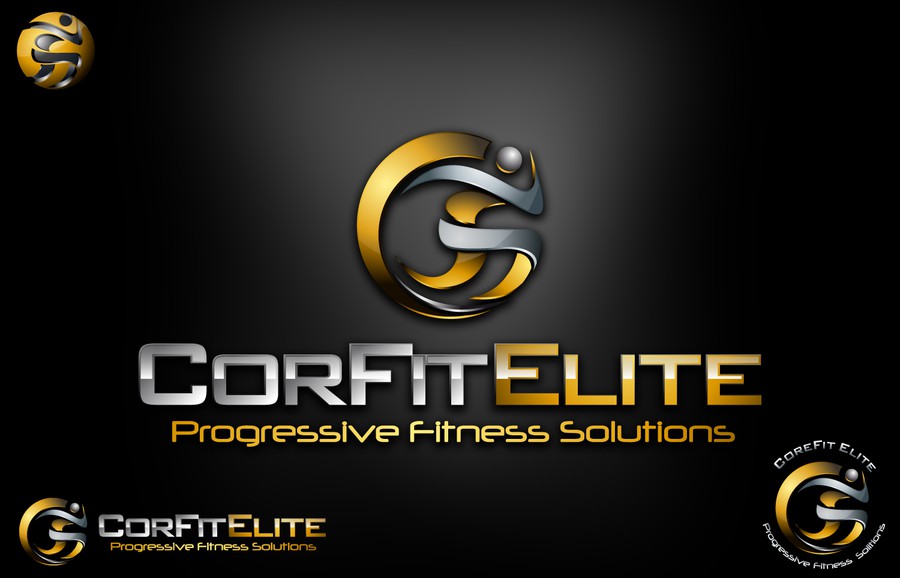 Create a powerful, yet sophisticated logo for CorFit Elite, the next ...