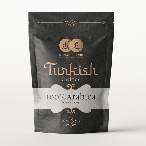 Designs | eye-catching retail packaging design for Turkish coffee ...