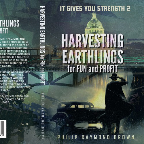 Designs | Design book cover for sequel to sci-fi/historical fiction hit ...