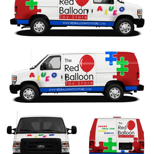 Van Wrap for Specialty Toy Store | Car, truck or van wrap contest