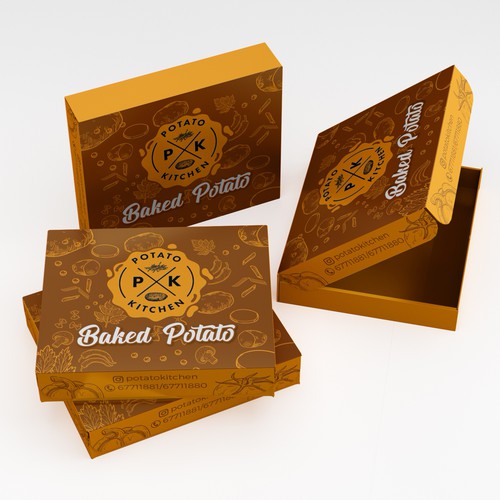Packaging for Baked Potatoes | Product packaging contest