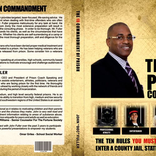 Designs | Create a book cover for a Prison Consultant! | Book cover contest
