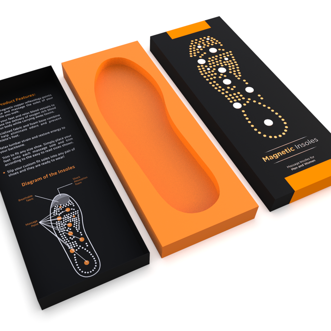** GUARANTEED! ** Box Concept for High-End Magnetic Insole | Product ...