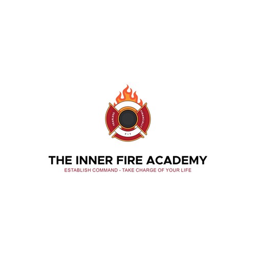 Design a powerful, eye-catching logo for a firefighter that inspires ...