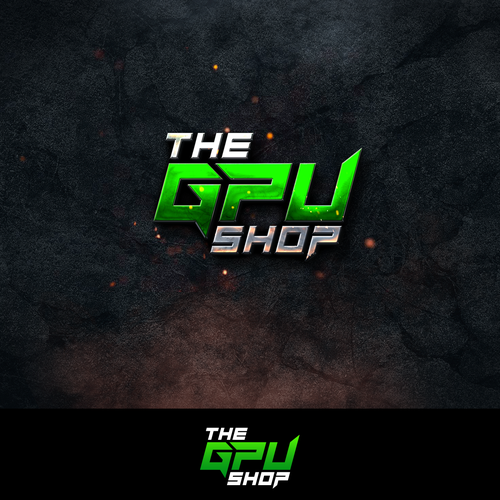 Designs | Create a futuristic logo for "The GPU Shop" | Logo design contest