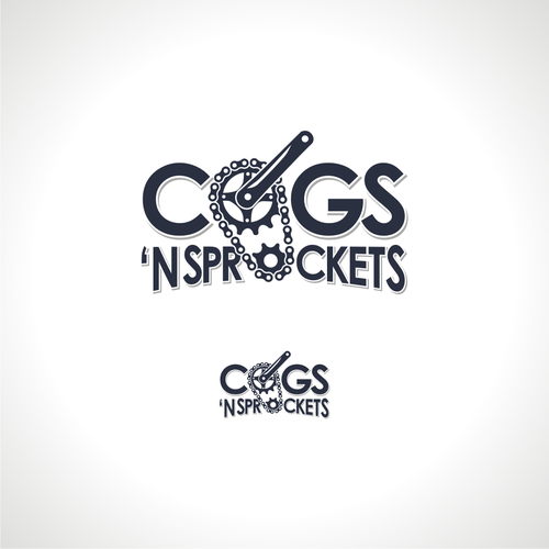 Create a classic logo design for Cogs 'n Sprockets Bicycle Shop | Logo ...