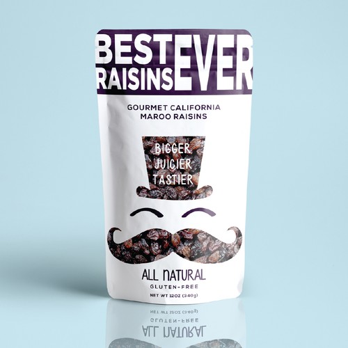 Designs | Best Raisins Ever - package design for PREMIUM raisins ...