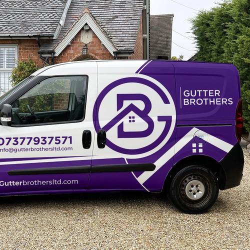 Designs | Van wrap design for a Gutter Servicing Company. | Car, truck ...