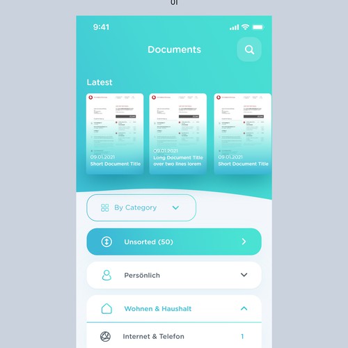 Designs | Modern and minimalistic app design for a personal life ...