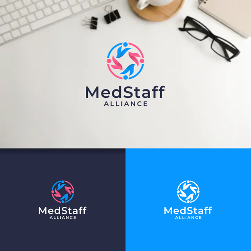 Designs | MedStaff Alliance - Logo | Logo design contest