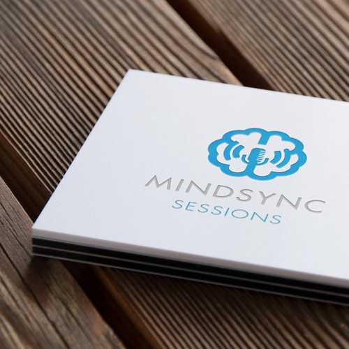 Create a podcast logo for MindSync Sessions | Logo & social media pack ...