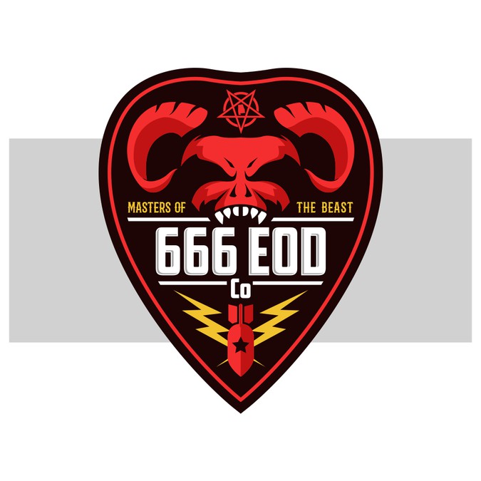 666 EOD Design for a military unit | Logo design contest