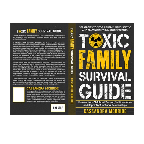 Designs | Book Cover Design for "Toxic Family Survival Guide" | Book ...