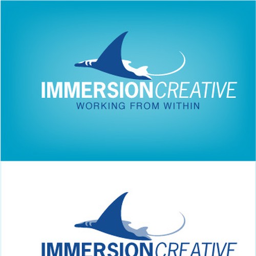 Deep Thoughts Under the Sea: A New Logo for Immersion Creative | Logo ...