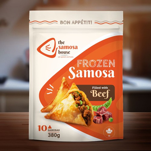 Designs | Packaging Designs for Frozen Samosa Packs | Product packaging ...