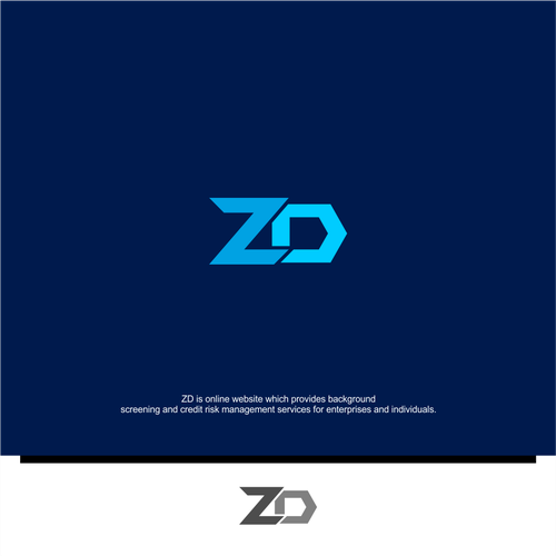 Logo design for an online platform which provides background screening ...