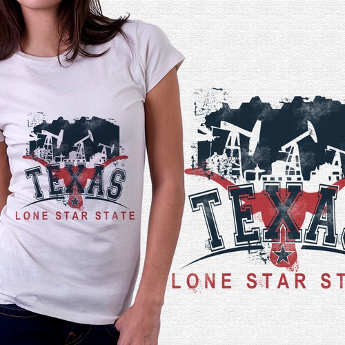 Texas-themed Retro 70s T-Shirt; GUARANTEED | T-shirt contest