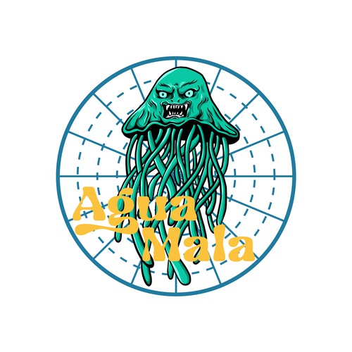 Designs | Mean looking Jelly Fish for boat decals | Other design contest