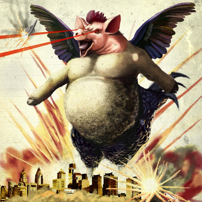 Design a custom vintage Kaiju poster. | Illustration or graphics contest