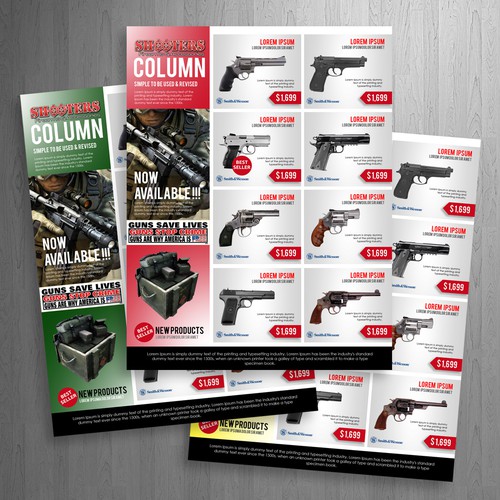 Flyers needed for family owned gun store!!!! | Postcard, flyer or print ...