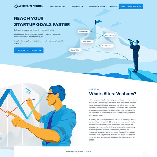 Designs | Altura.com Website Redesign | Web page design contest