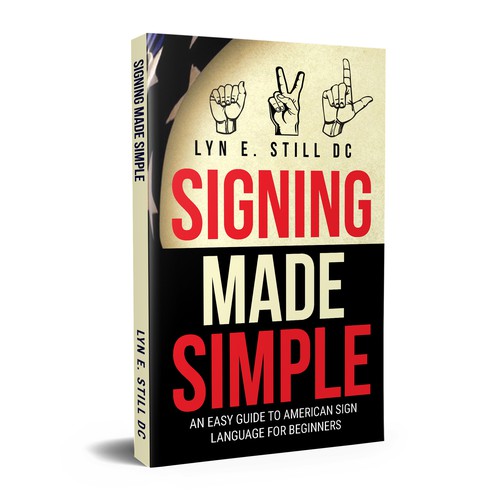 Designs | Illustration to appeal to Beginners of ASL | Book cover contest
