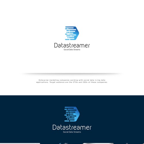 Datastreamer - Social data streaming (logo) | Logo design contest