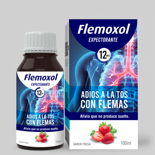 Llamativo empaque para FLEMOXOL | Product packaging contest