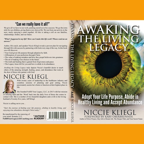 Create a Nonfiction Book Cover with potential for 2 other follow-up ...